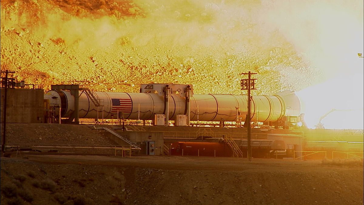NASA to Test-Fire Booster for Megarocket Tuesday: Watch Live | Space