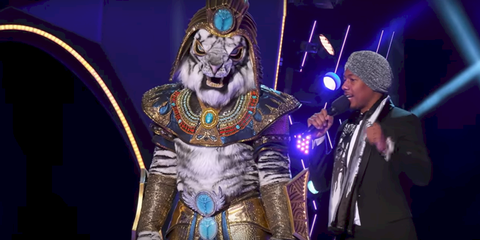 Why The Masked Singer’s White Tiger Messed Up His Dance Moves | Cinemablend