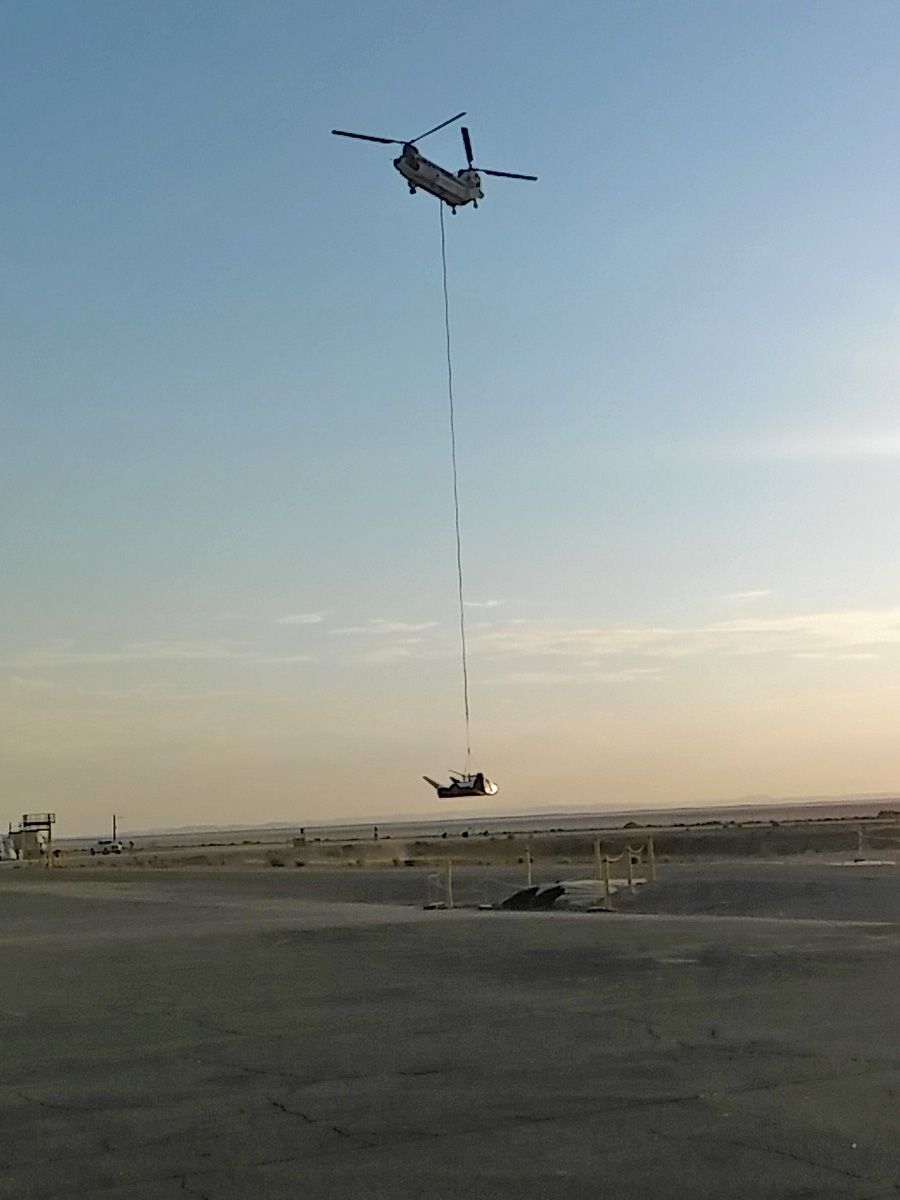 Dream Chsaer Captive Carry Test in Pictures | Space