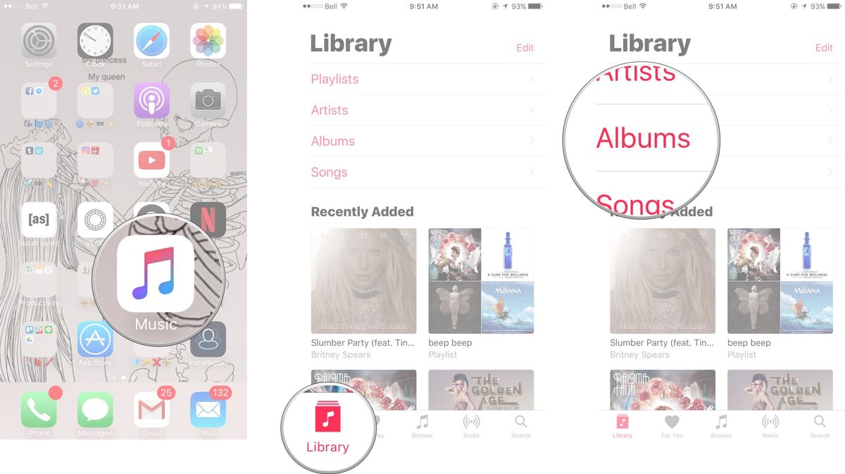 How to access an album from the Music app | iMore