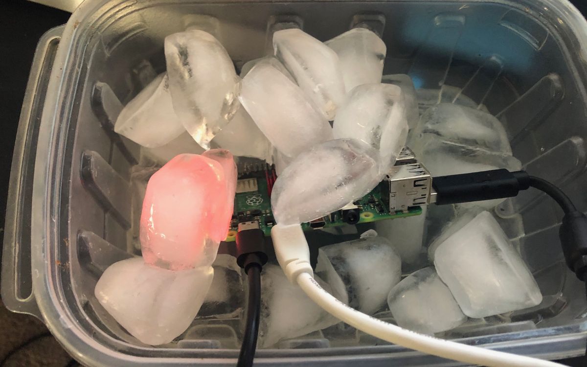Ice-Cooled Raspberry Pi 4 Chills to 8 Degrees Celsius | Tom's Hardware