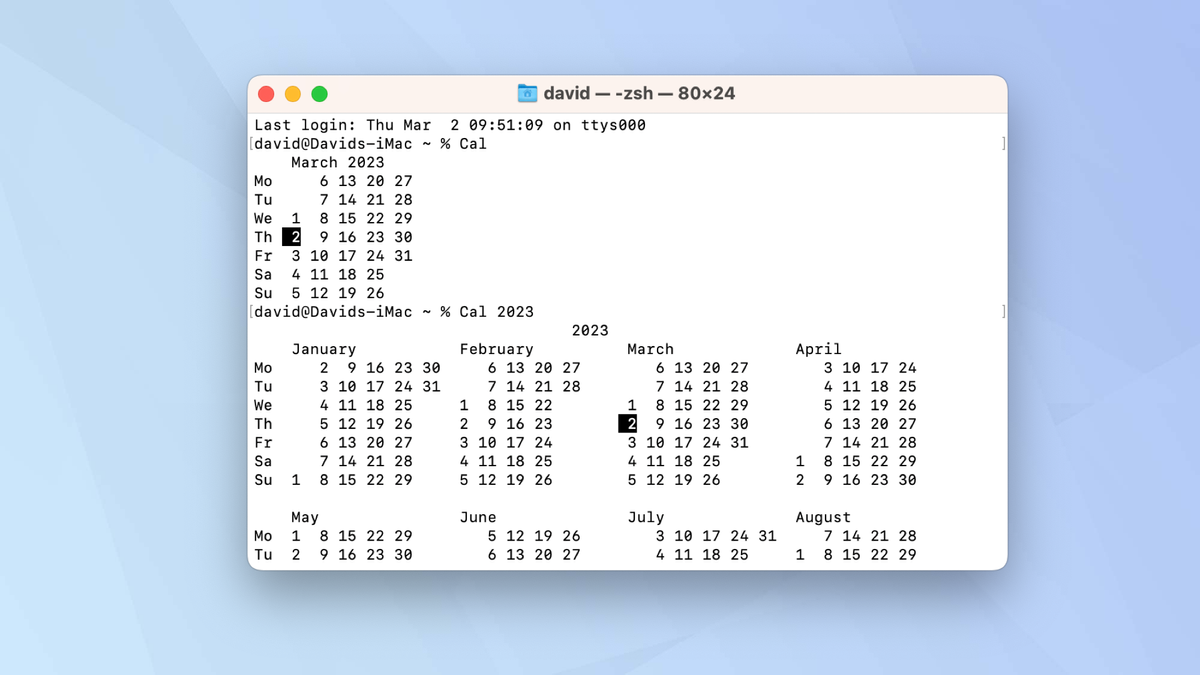 18 macOS Terminal commands to turn you into a Mac power user | Tom's Guide