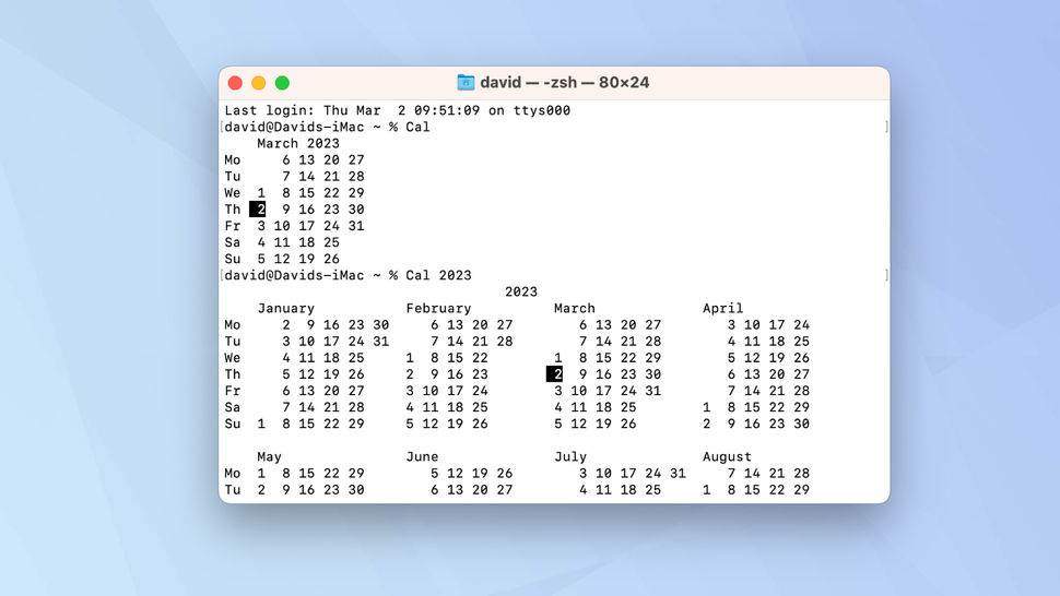 18 Macos Terminal Commands To Turn You Into A Mac Power User Toms Guide