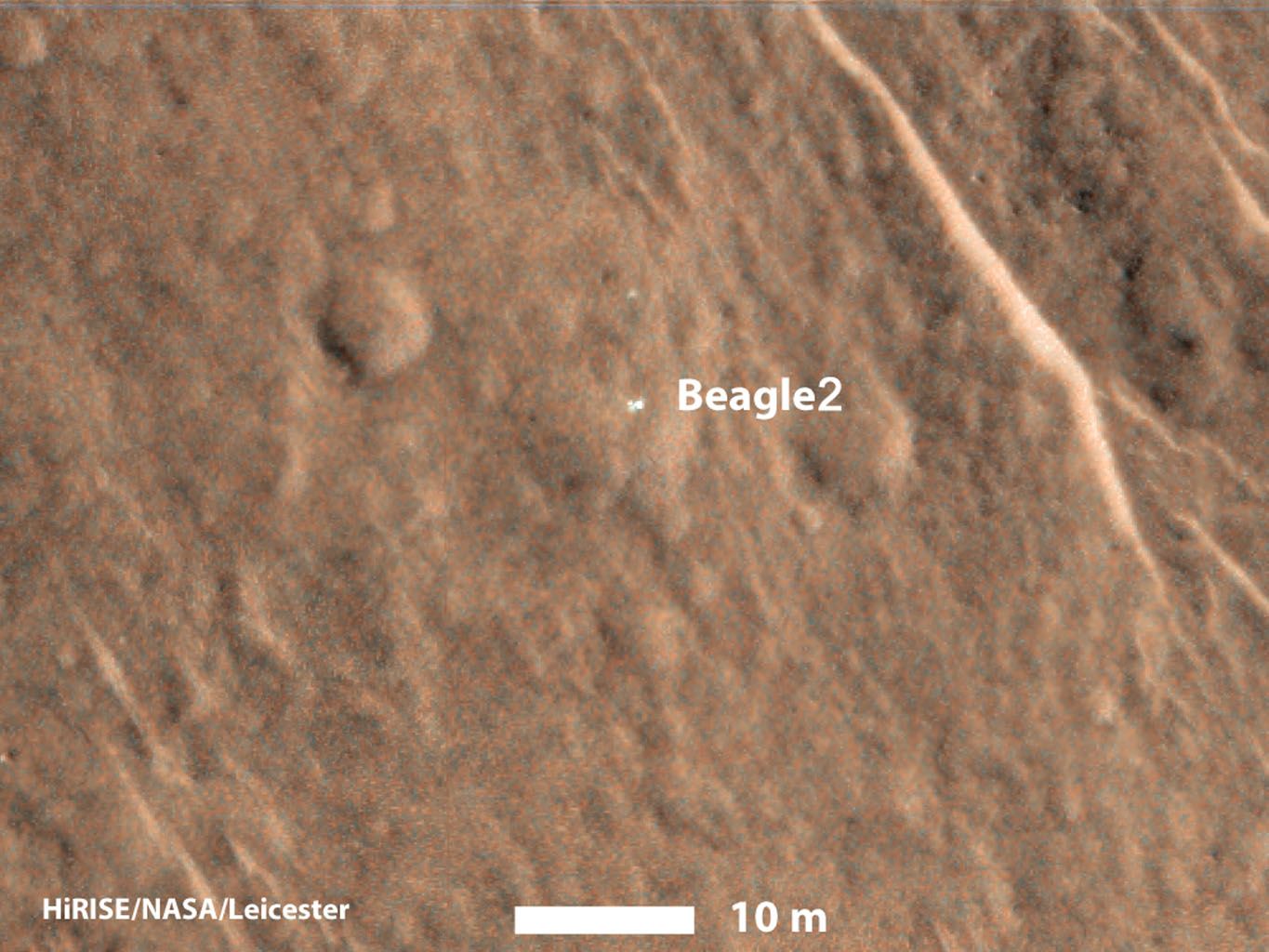 UK's Lost Beagle 2 Mars Lander, Missing Since 2003, Found in NASA ...