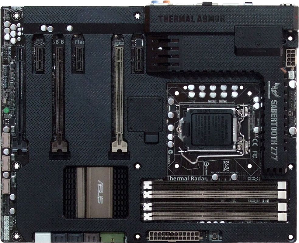 Asus Sabertooth Z77 - Six $220-280 Z77 Express-Based Motherboards ...
