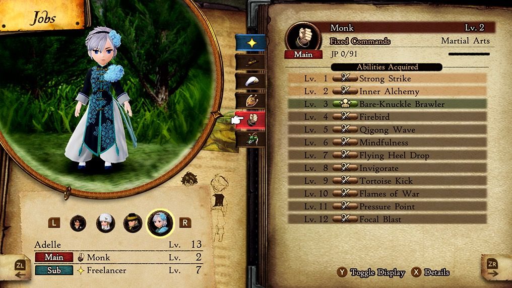 Bravely Default 2 jobs: All character jobs and their powers | iMore