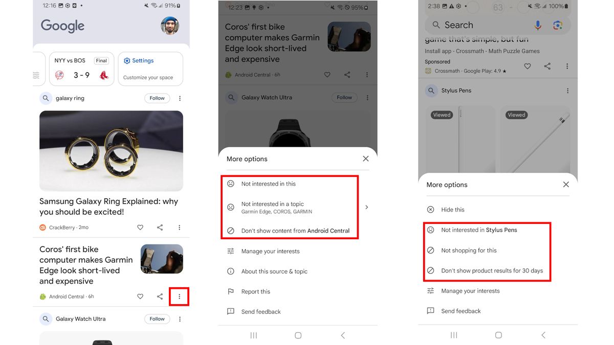 How to personalize your Google Discover feed | Android Central