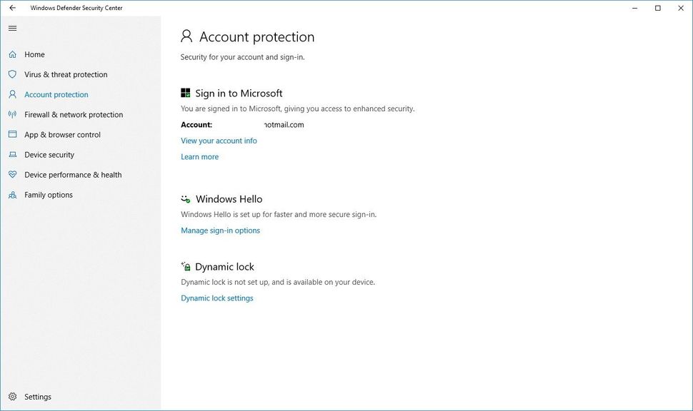 What's new with Windows Defender Security Center in the April 2018 ...