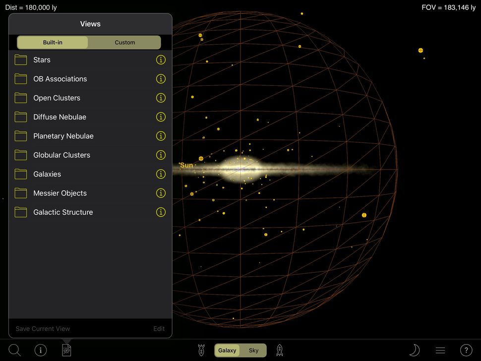 Mobile astronomy: Put the Milky Way in your pocket with 'Our Galaxy ...