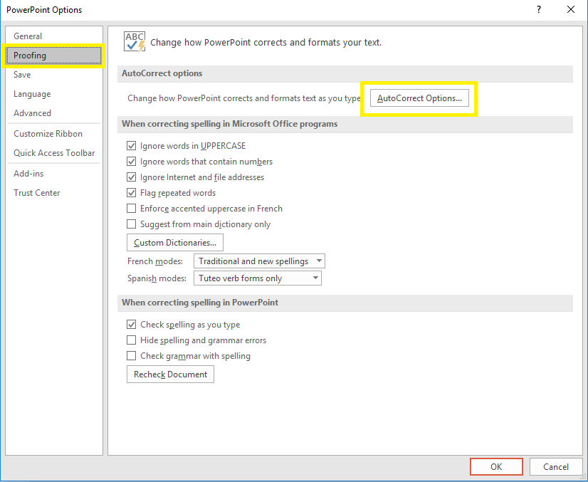 How to change 'smart' quotes to 'straight' quotes in Microsoft Word ...
