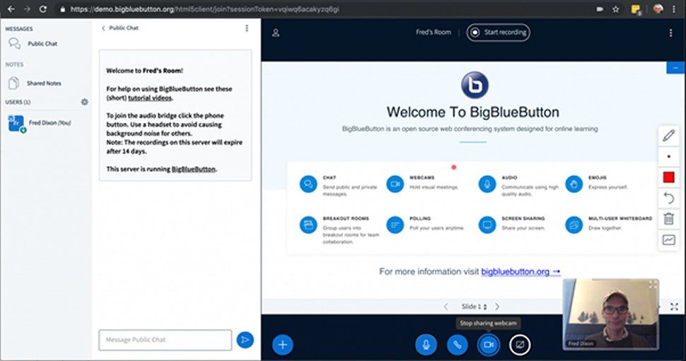 BigBlueButton review | TechRadar
