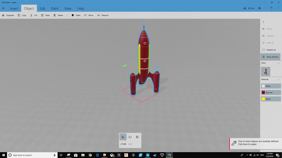 How to split a 3D model in 3D Builder | Windows Central