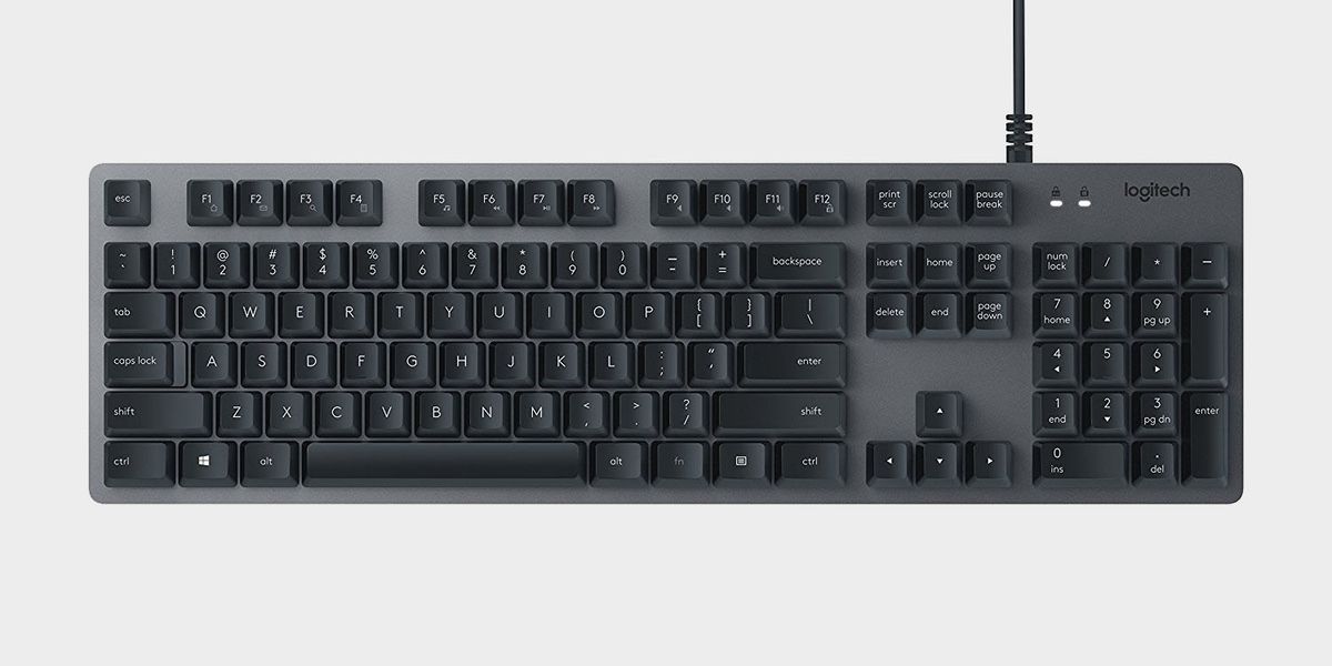 Logitech's excellent K840 mechanical keyboard is on sale for $45 | PC Gamer