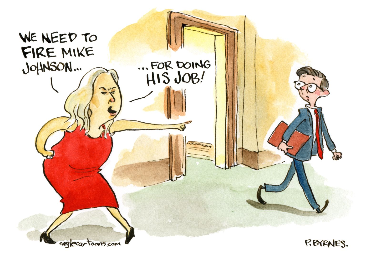 5 cartoons on the trials and tribulations of Mike Johnson | The Week