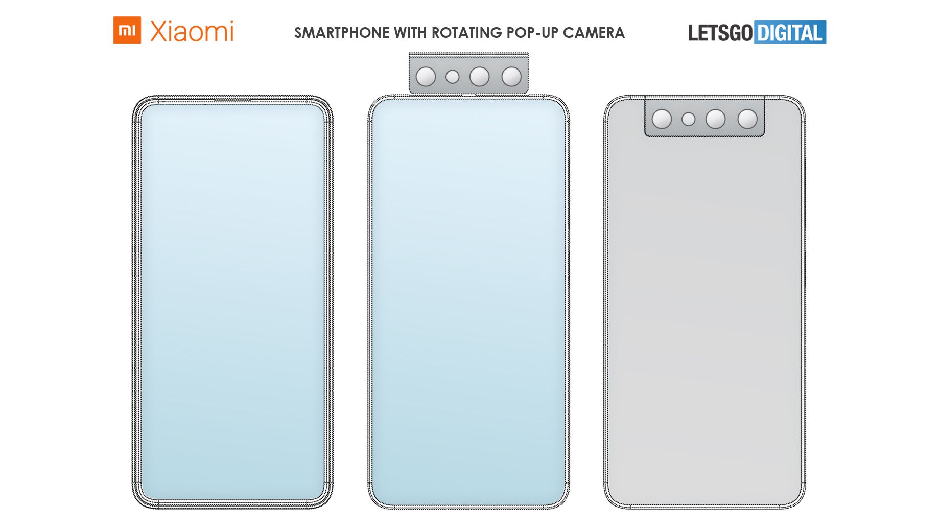 Xiaomi files patent for camera phone with rotating pop-up camera ...