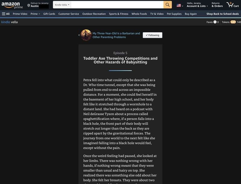 Amazon Kindle Vella review: Snackable reading in the palm of your hand ...