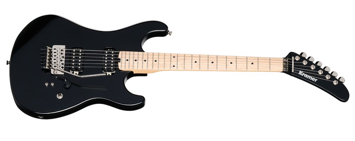 “Updated electronics feature a pair of Kramer USA-made Eruption pickups ...