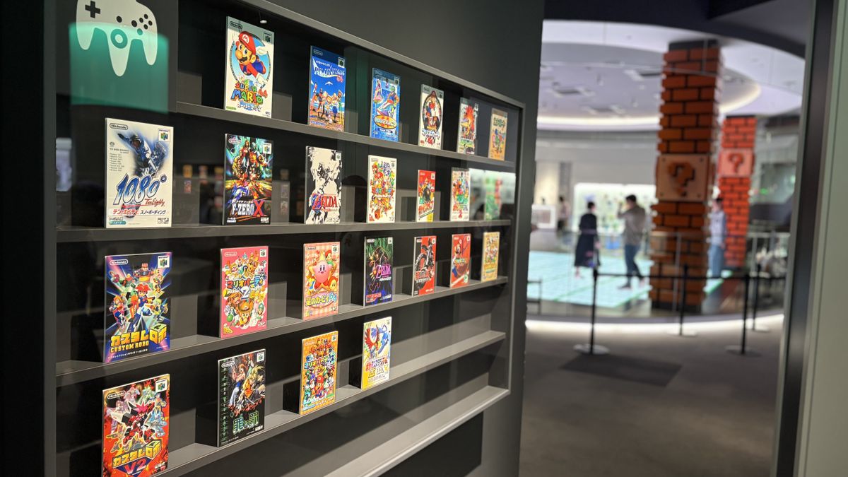 I went to the new Nintendo Museum for a hit of nostalgia before Switch ...