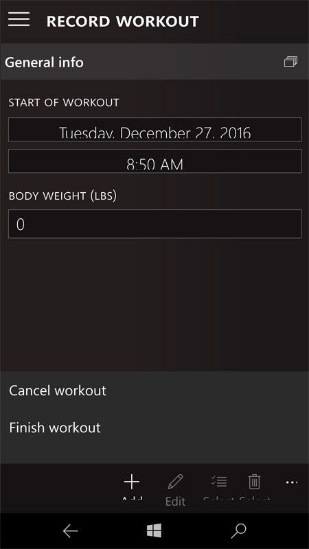 Track your fitness progress with My Workouts | Windows Central