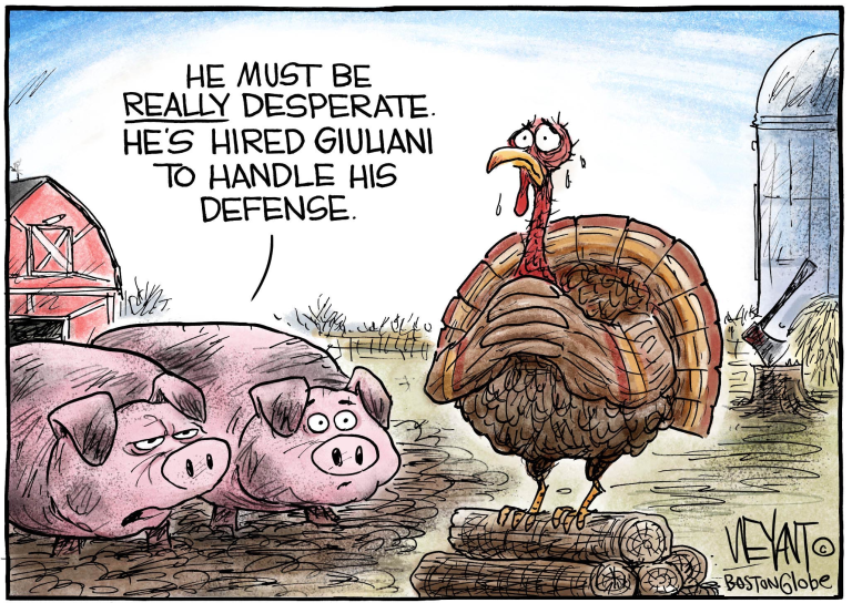 5 bruisingly funny cartoons about Rudy Giuliani's dubious legal ...