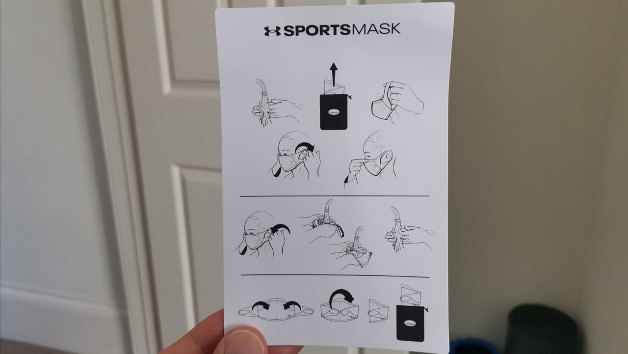 Under Armour SPORTSMASK review: face mask for exercise and running ...