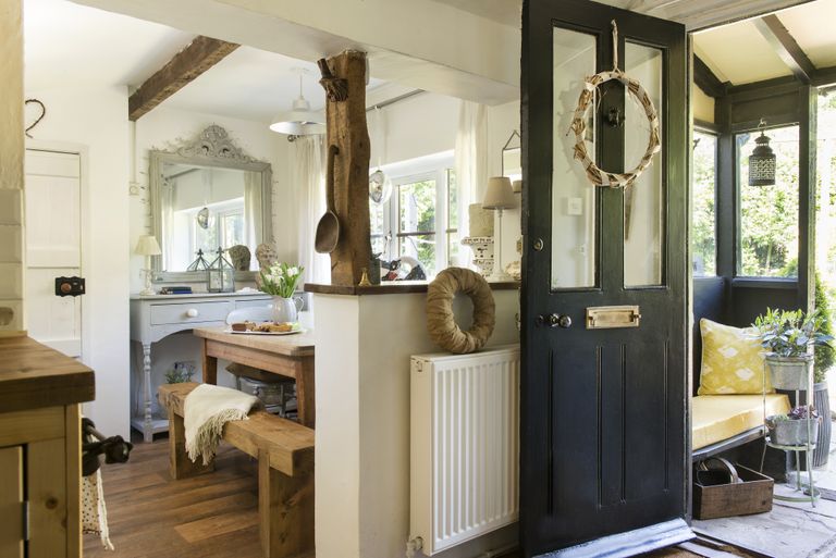 Real home: centuries old cottage full of vintage finds and timeless ...