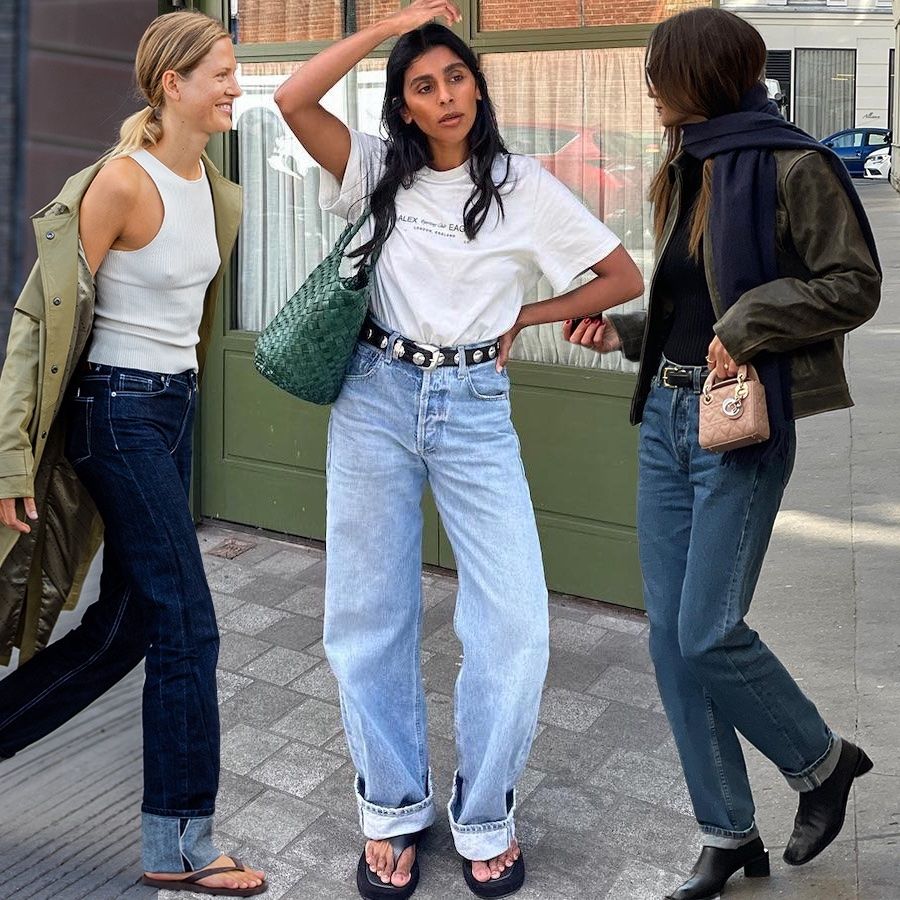 11 Stylish Outfit Ideas With Cuffed Jeans to Try This Season | Who What ...