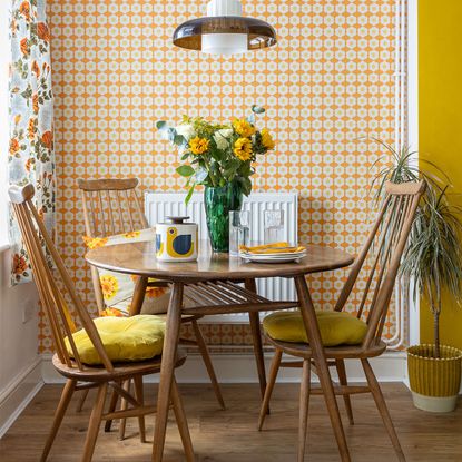 Pattern and colour have given this home a fun retro look | Ideal Home