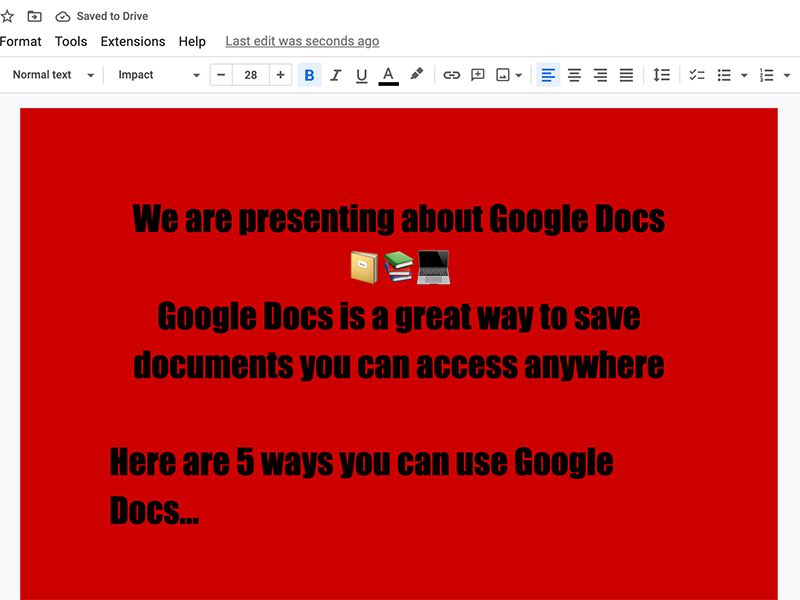 How to change background colors in Google Docs | Android Central