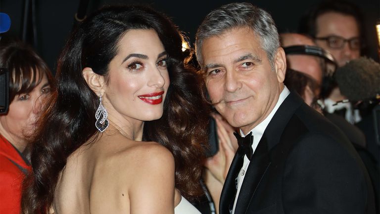 George And Amal Clooney's Baby Names Have Very Sweet Meanings | Marie ...