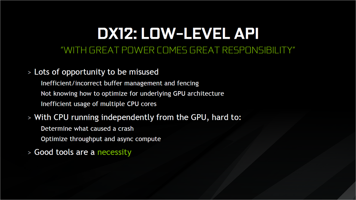 Nvidia talks DX12, including GameWorks support | PC Gamer