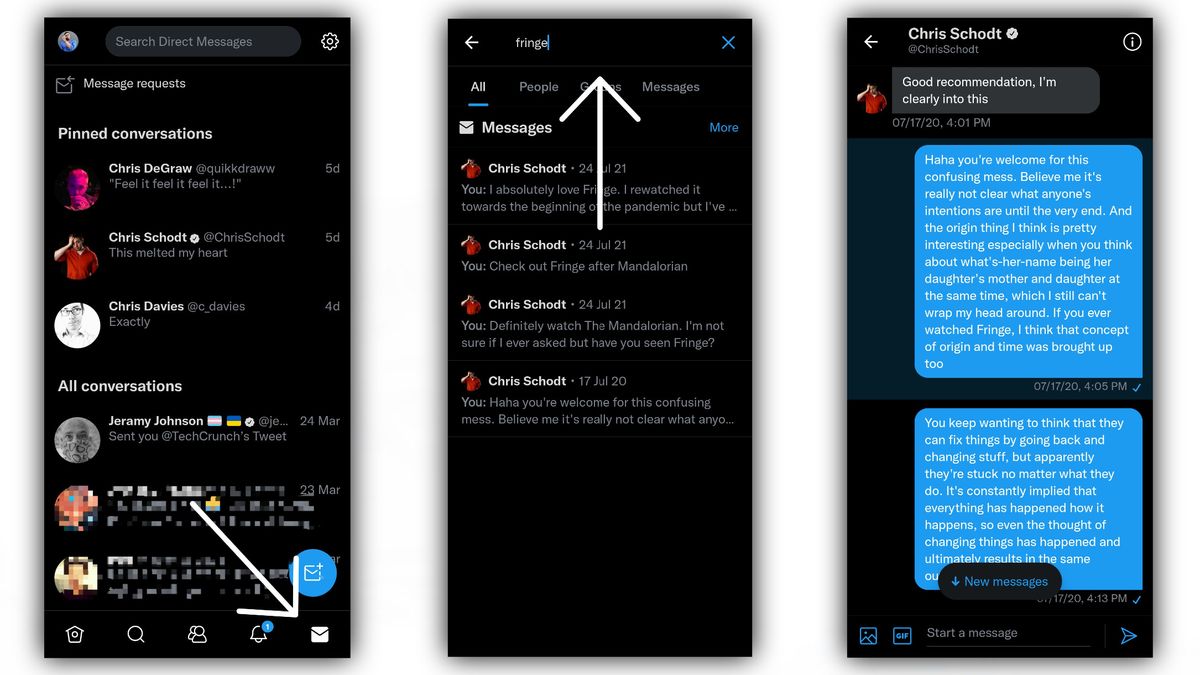 How to search your Twitter DMs | Android Central