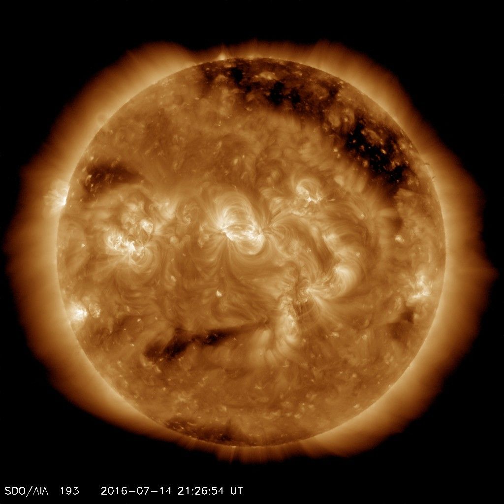 Sun Makes Nervous Face with Hole in Its Head (Video) | Space