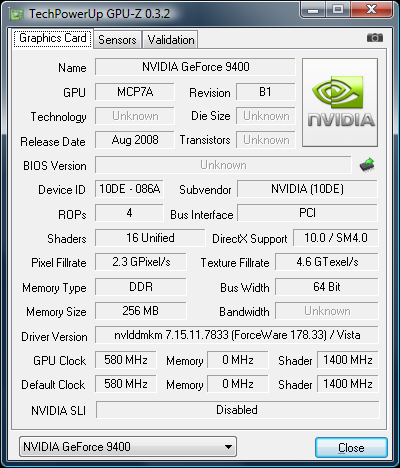 Nvidia GeForce 9400 mGPU - G45 And GeForce 9400: Integrated Chipsets ...