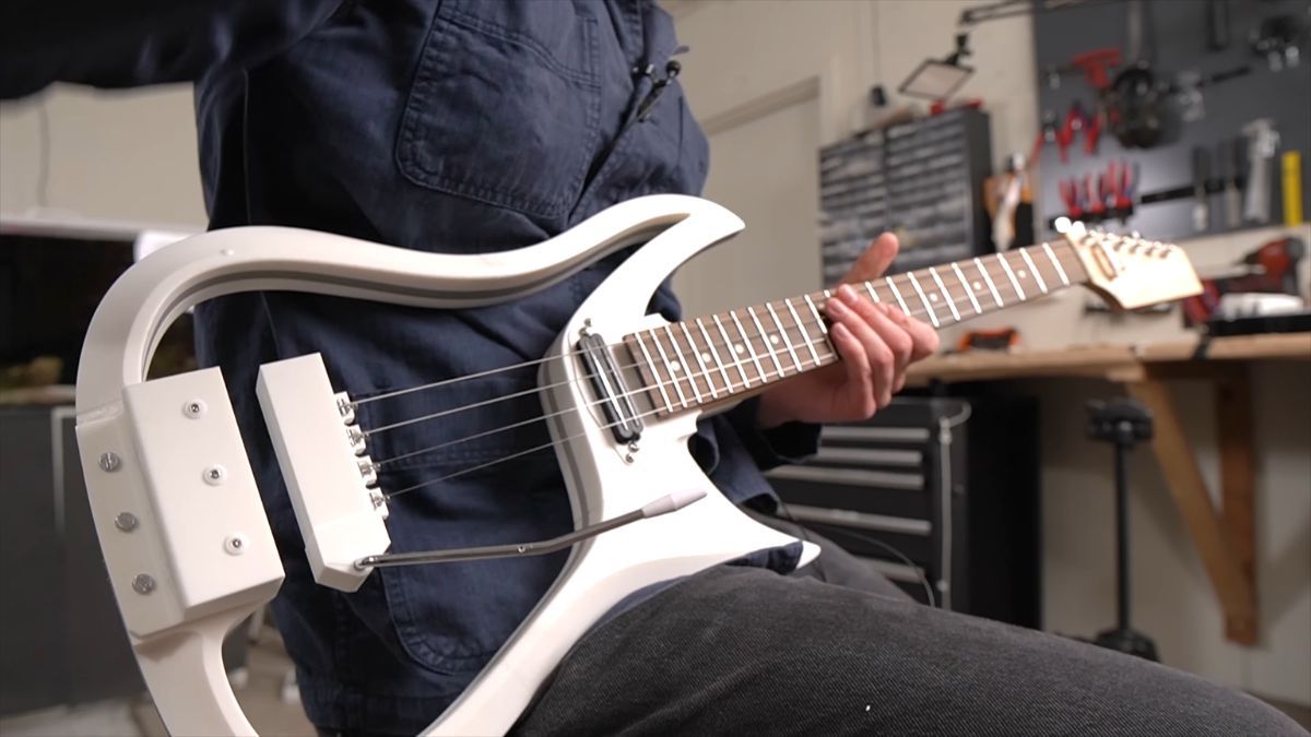 YouTuber builds experimental guitar with floating strings | Guitar World