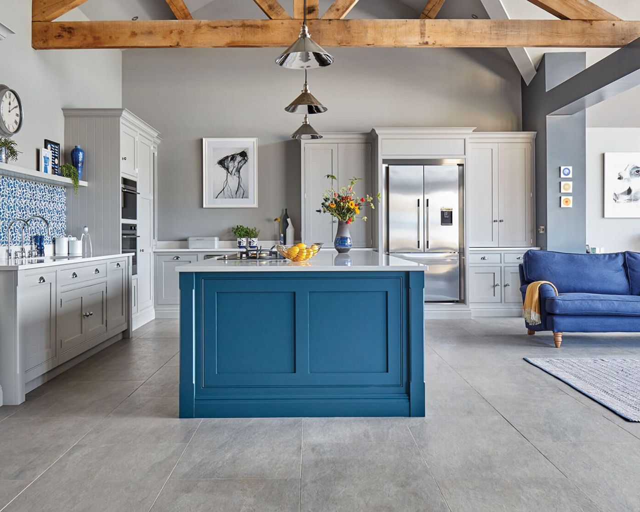 Blue kitchens – 27 navy, cobalt, periwinkle and teal ideas | Real Homes