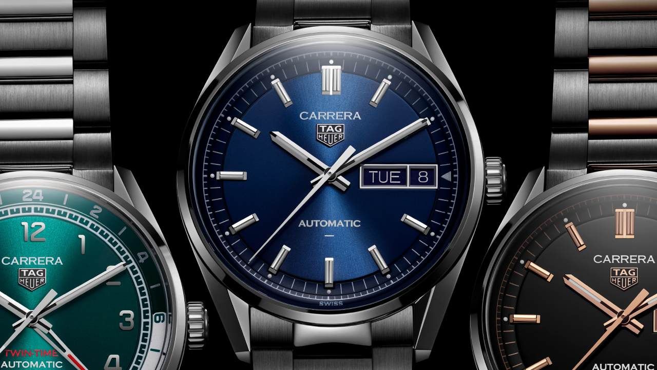 TAG Heuer upgrades its iconic Formula 1 watch with Solargraph movement ...