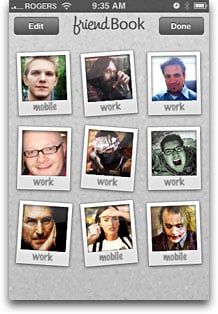 App Preview: Friend Book Photo Dialing, Contacts, and Management for ...