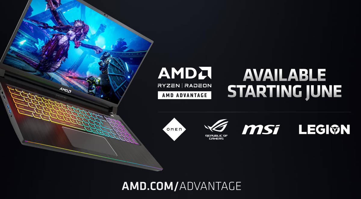 AMD Brings Radeon RX 6000M GPUs to ‘AMD Advantage’ Laptop Designs | Tom ...