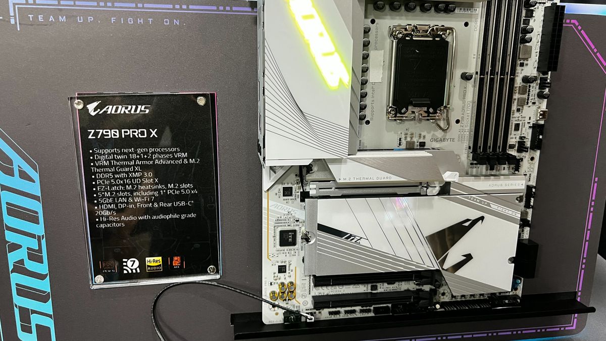Gigabyte's new Z790 X motherboards are all about speed | PC Gamer