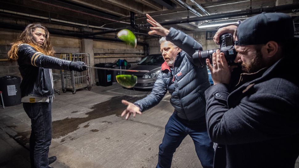 How to take a samurai action shot: become a slicing, dicing swordsman ...