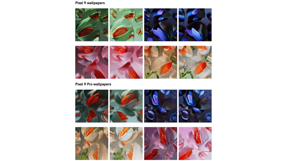 Google Pixel 9 color leak reveals some old favorites and two fresh ...