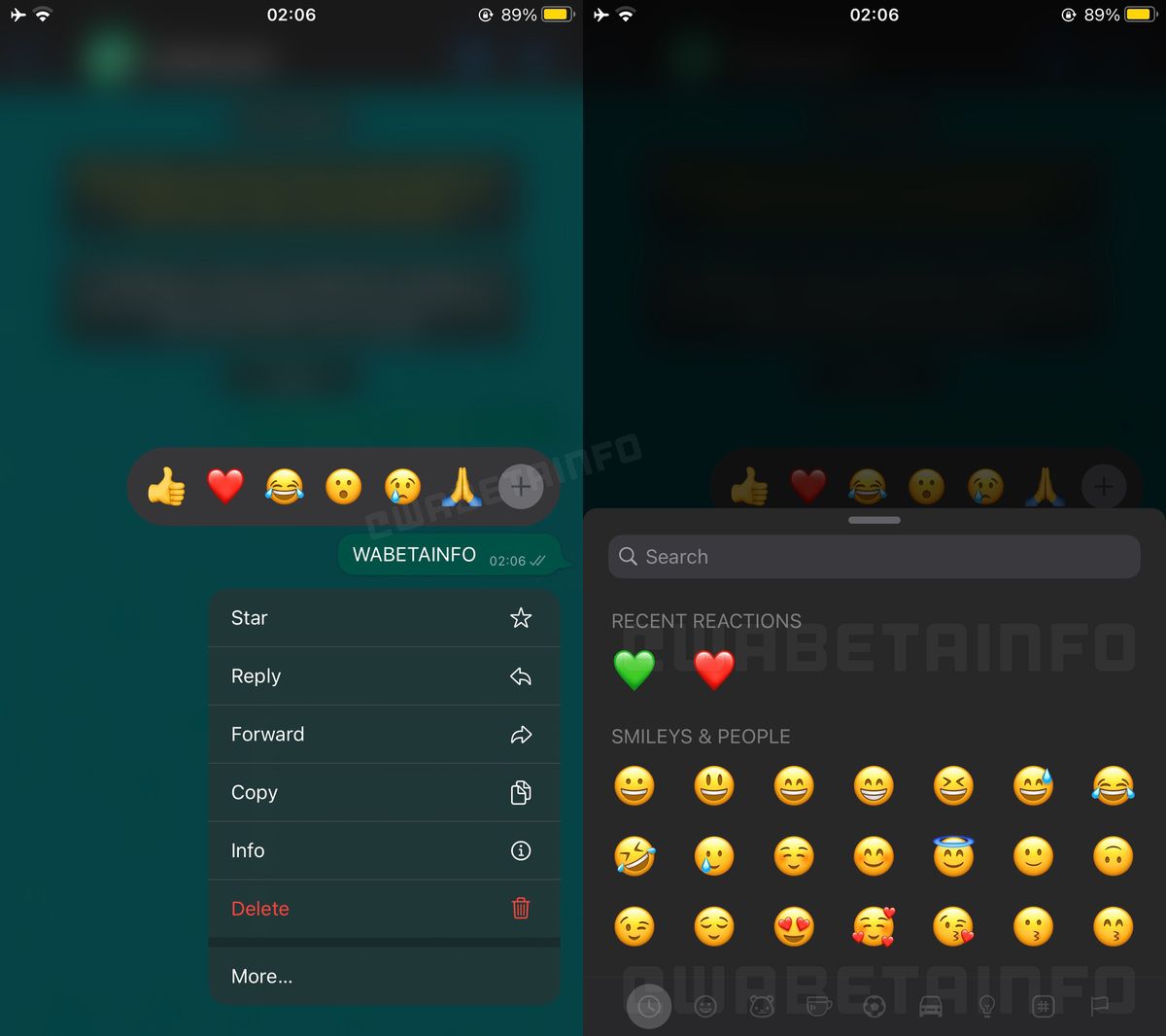 WhatsApp emoji message reactions could be about to get much cooler | iMore