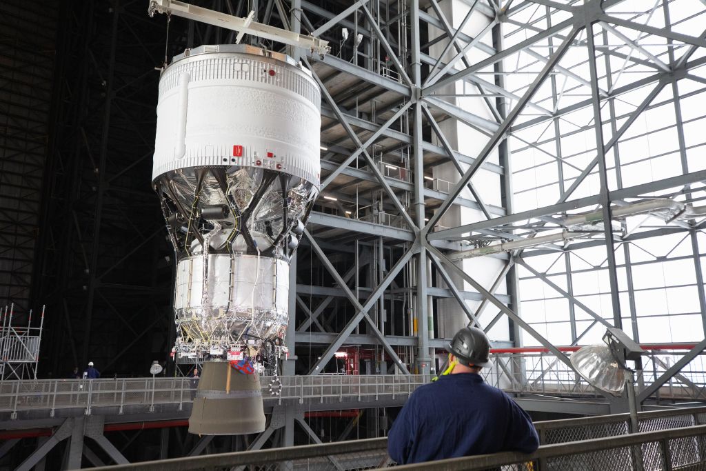 NASA's Artemis 2 moon rocket gets 2nd stage even as Trump tries to ...