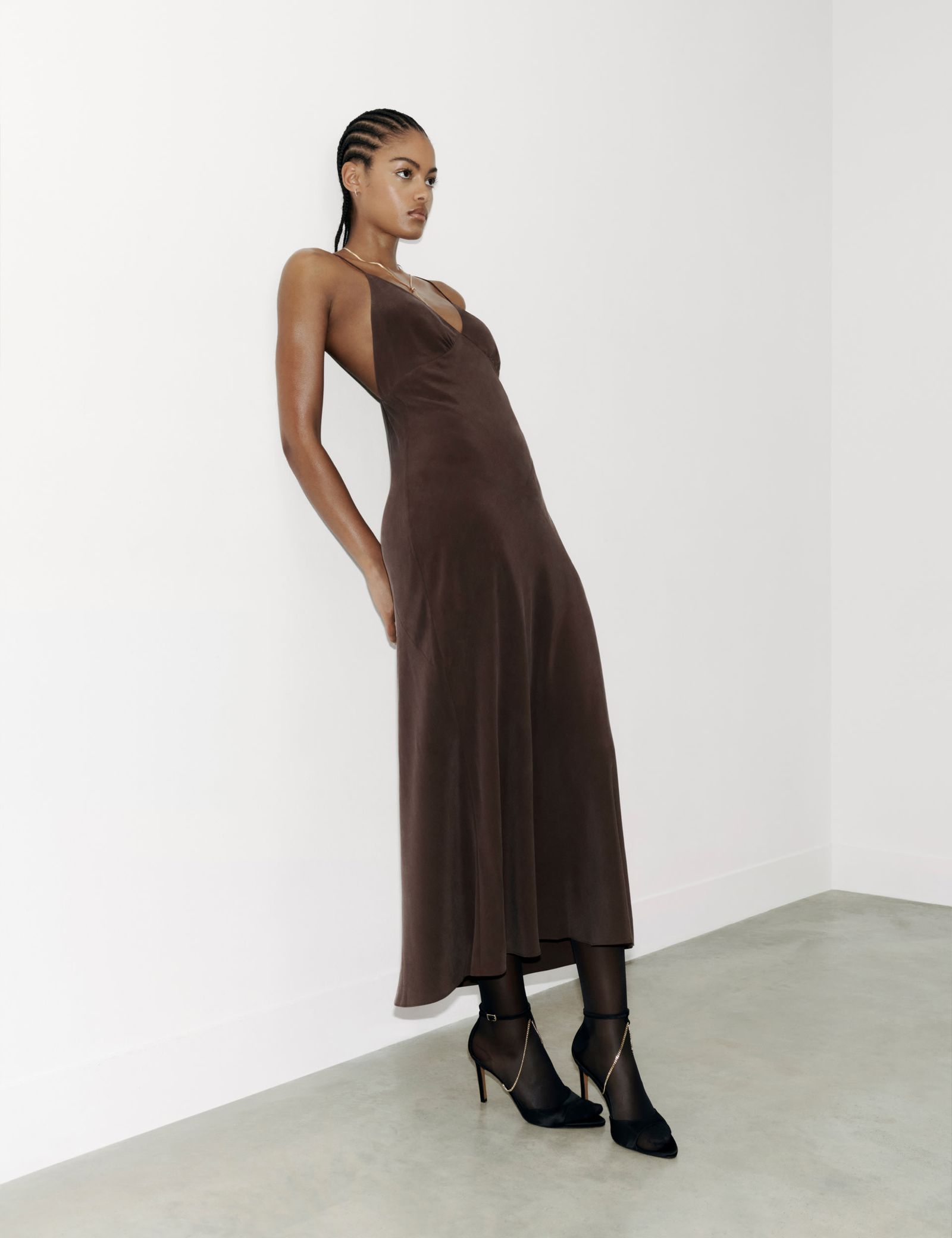 Sofia Richie and EmRata Both Wore the Chocolate-Brown Party Dress Trend ...