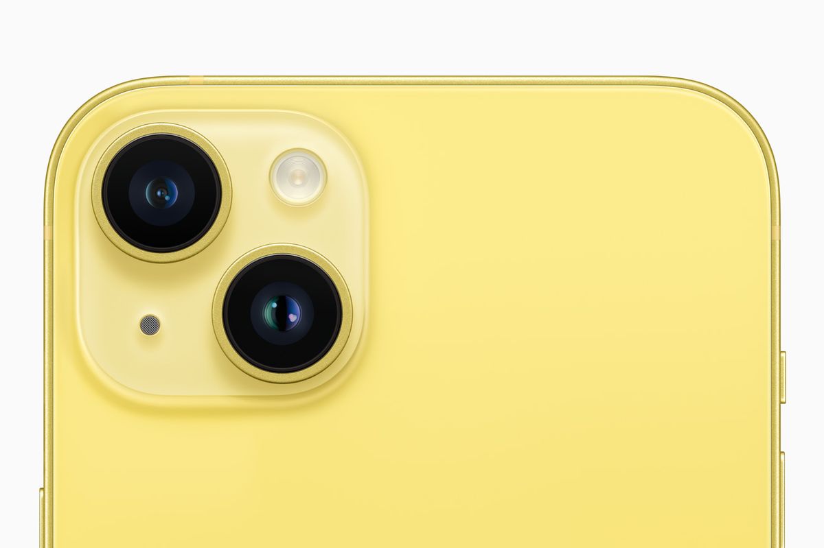 Apple just unveiled iPhone 14 in yellow — here's your first look | Tom ...