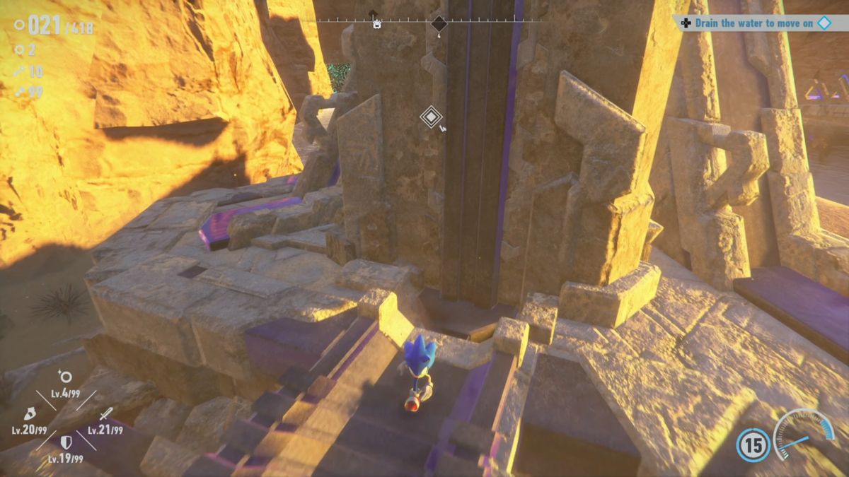 How to drain the water in Sonic Frontiers | GamesRadar+
