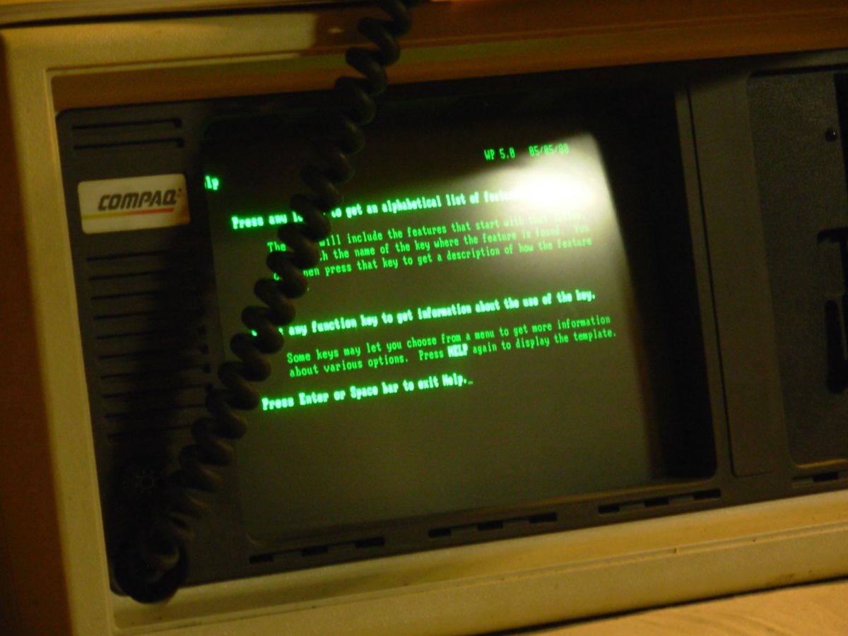 This week in 1982, Compaq announced the first true IBM PC clone — it ...