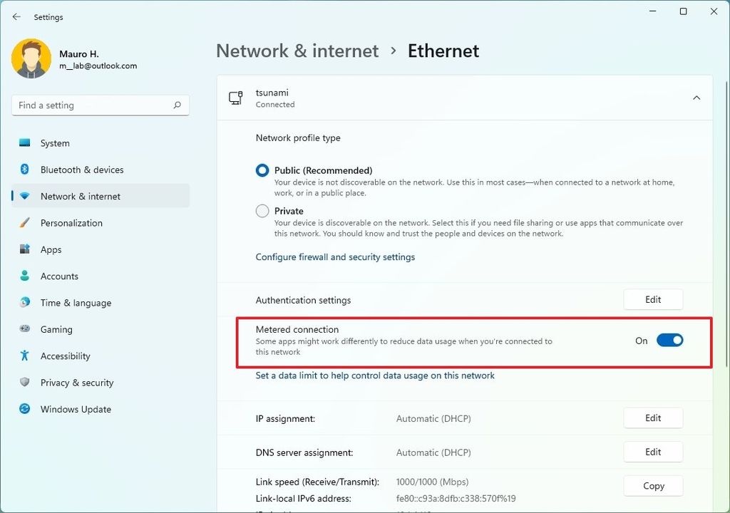 How to make network connections metered on Windows 11 | Windows Central