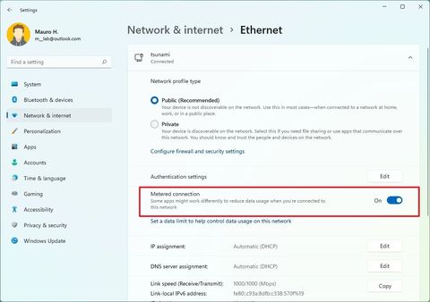 How to make network connections metered on Windows 11 | Windows Central